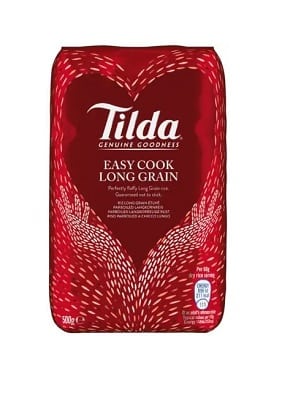 RICE - TILDA EASY COOK 500GR (RED) - Mgarr Farms