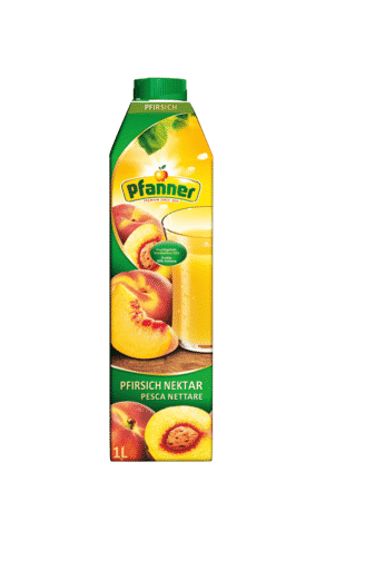 DRINKS - PFANNER PEACH NECTAR 1LTR - Mgarr Farms