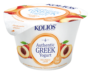 YOGURT - KOLIOS AUTH GREEK YOGURT PEACH - Mgarr Farms