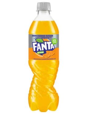 SOFTDRINKS - FANTA ORANGE ZERO X6 BOTTLE - Mgarr Farms