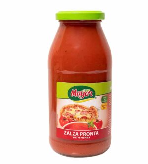 SAUCE - MAYOR ZALZA PRONTA WITH HERBS 500G - Mgarr Farms