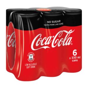 SOFTDRINKS - COCA-COLA ZERO 4PACK 33CL - Mgarr Farms