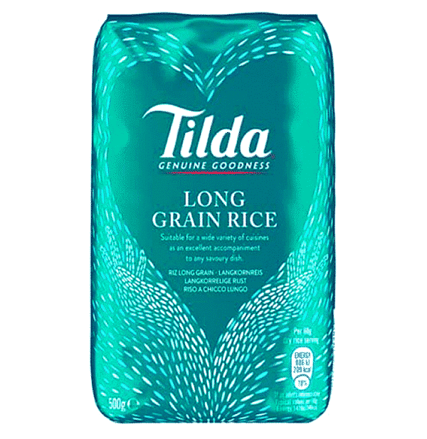 PASTA & GRAINS - TILDA LONG GRAIN (GREEN) 500GR - Mgarr Farms
