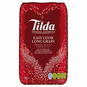 RICE - TILDA EASY COOK RICE 1KG (RED) - Mgarr Farms