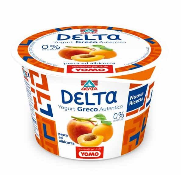 YOGURT - DELTA GREEK PEACH & APRICOT - 150GR - Mgarr Farms