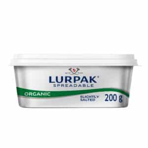 BUTTER - LURPAK SPREADABLE ORGANIC 200GR - Mgarr Farms