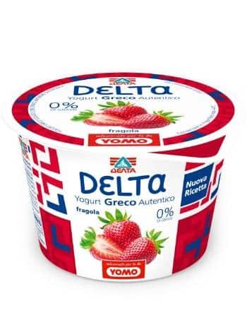YOGURT - DELTA GREEK YOGURT STRAWBERRY - 150GR - Mgarr Farms