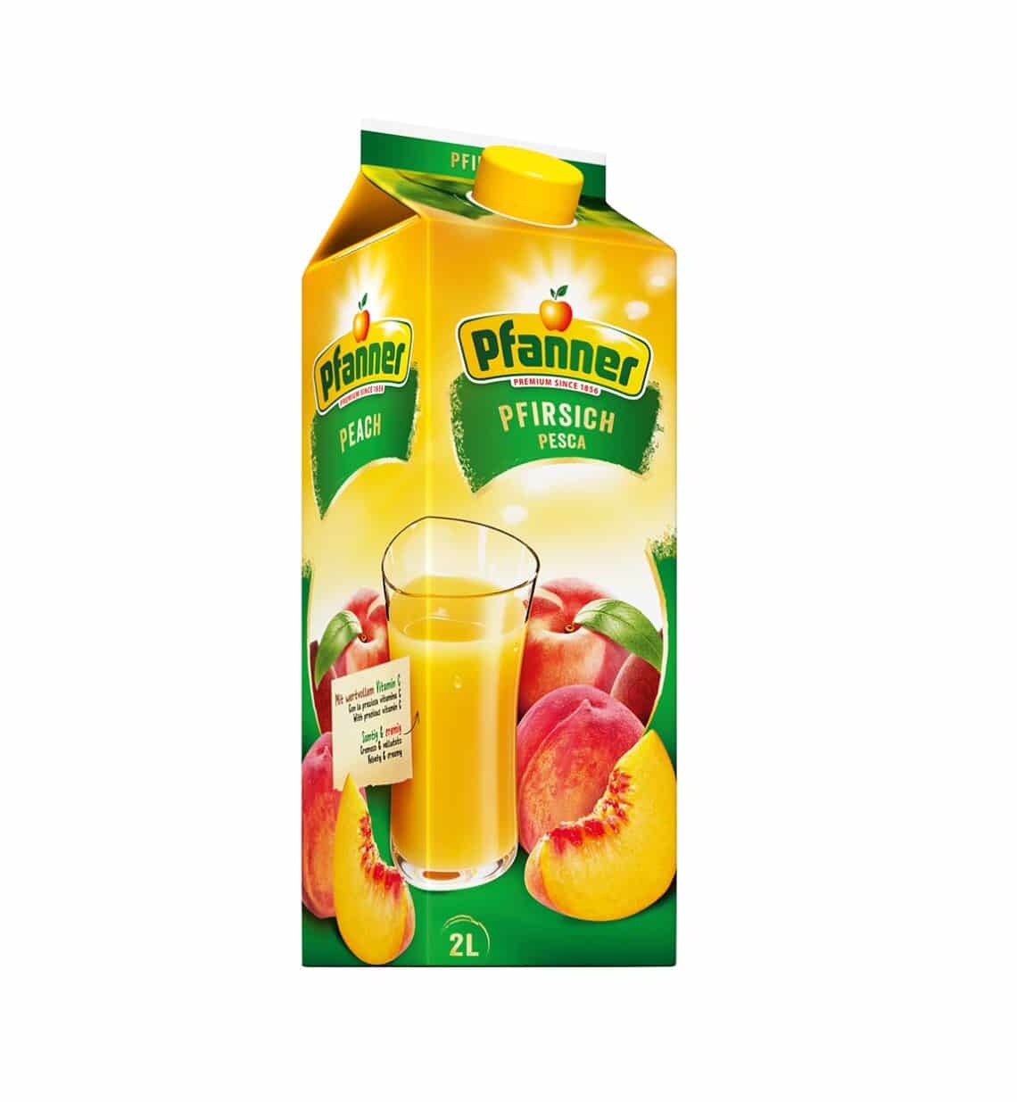 JUICE - PFANNER PEACH JUICE 2LTR - Mgarr Farms
