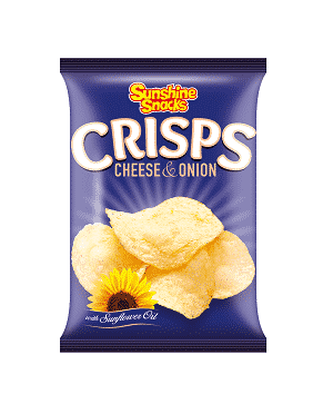 SNACK - SUNSHINE SNACK CRISPS - CHEESE & ONION *40GR - Mgarr Farms