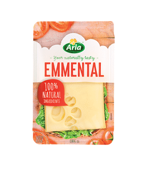 CHEESE - ARLA NATURAL EMMENTAL SLICED *150GR - Mgarr Farms