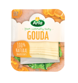 CHEESE - ARLA GOUDA SLICED *200GR - Mgarr Farms
