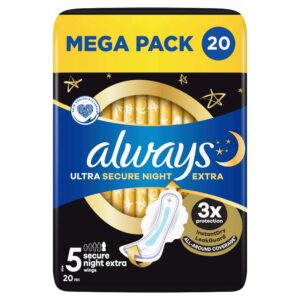 PERSONAL CARE & HYGIENE - ALWAYS ULTRA SECURE NIGHT *18 - Mgarr Farms