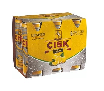 DRINKS - CISK CHILL LEMON *330ML - PACK OF 6 - Mgarr Farms