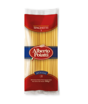PASTA - ALBERTO POIATTI - SPAGETTHI NO3 - 1KG - Mgarr Farms