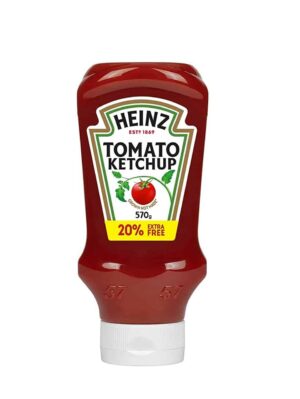 SAUCE & DRESSING - HEINZ TOMATO KETCHUP 20% EXTRA FREE 570GR - Mgarr Farms