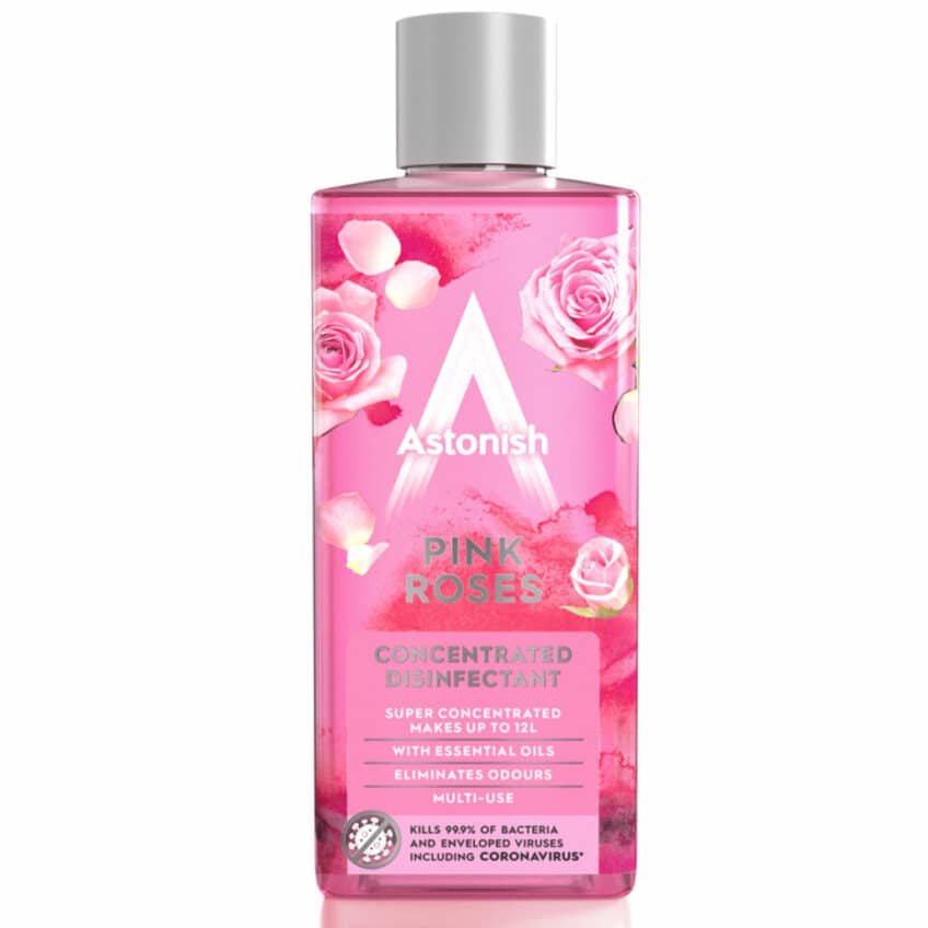 CLEANING - ASTONISH DISINFECTANT - PINK ROSES - Mgarr Farms