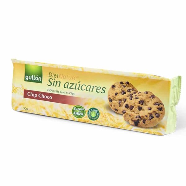 BISCUITS - GULLON ZERO SUGAR FREE CHIP CHOC COOKIES *150GR - Mgarr Farms