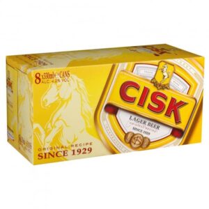 DRINKS - CISK LAGER *330ML - PACK OF 8 - Mgarr Farms