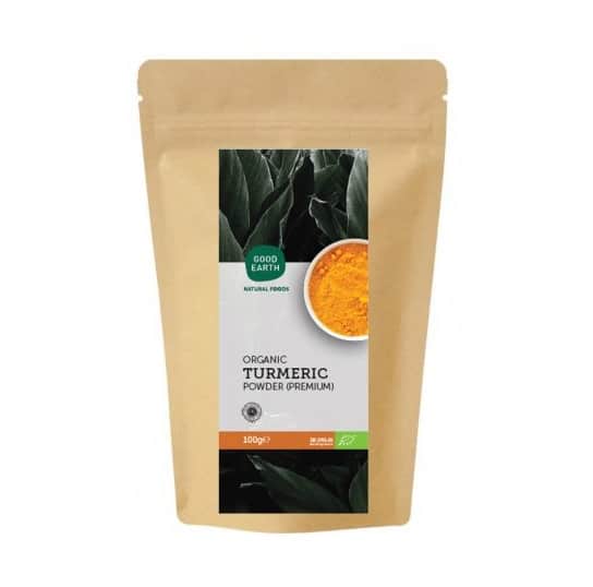 POWDER - GOOD EARTH ORGANIC TURMERIC POWDER 100GR - Mgarr Farms