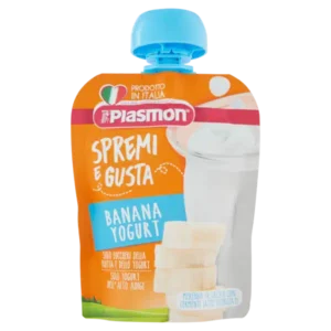 KIDS - PLASMON FRUIT POUCH - BANANA YOGURT - Mgarr Farms