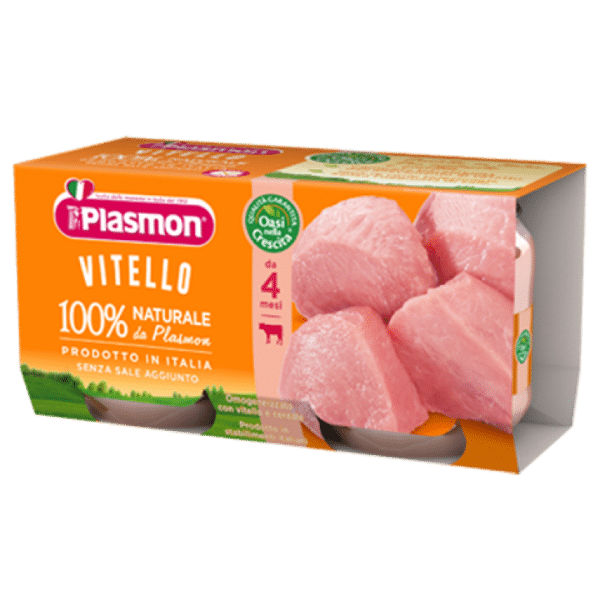 KIDS - PLASMON JAR POLLO E VITELLO CON CEREALE *2 - Mgarr Farms