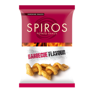 SNACK - SPIROS POTATO SNACK - BBQ FLAVOUR 45g - Mgarr Farms