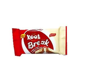 CHOCOLATE - KOOL BREAK WHITE CHOC 4 WAFER FINGER *34GR - Mgarr Farms