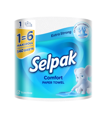 TOILET & KITCHEN ROLLS - SELPAK COMFORT PAPER TOWEL *540SHEETS - Mgarr ...