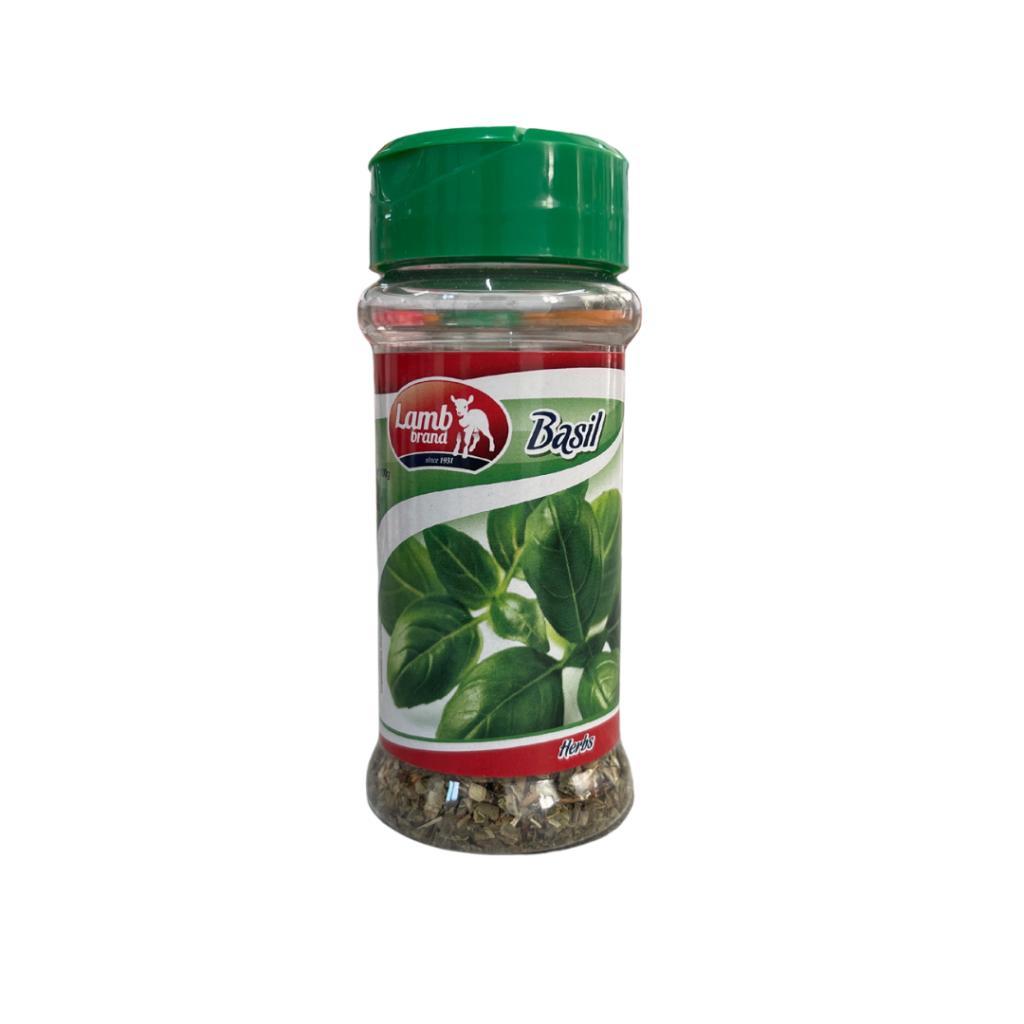 HERBS & SPICES - LAMB BRAND BASIL TUB 15GR - Mgarr Farms