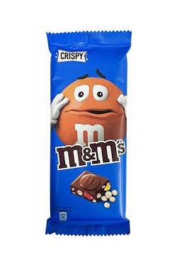 CHOCOLATE - M&MS CRISPY TABLET 150G - Mgarr Farms