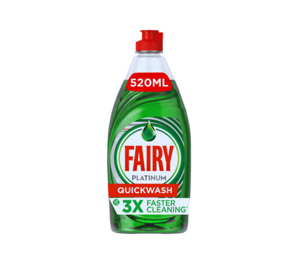 CLEANING - FAIRY PLATINUM QUICK WASH *520ML - Mgarr Farms