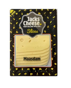 CHEESE - JACK'S MAASDAM SLICED 50COFF - Mgarr Farms