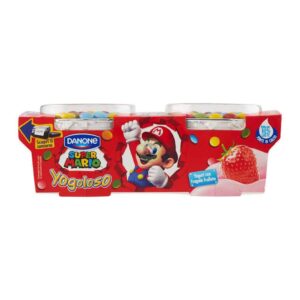 YOGURT - DANONE SUPER MARIO STRAWBERRY *2 - Mgarr Farms
