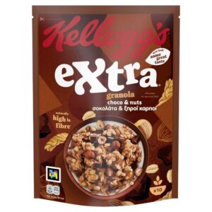 CEREAL - KELLOGG'S EXTRA GRANOLA & CHOC 450GR - Mgarr Farms