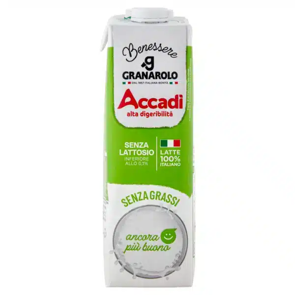 MILK - GRANAROLO ACCADI UHT MILK - SKIMMED 1LTR - Mgarr Farms