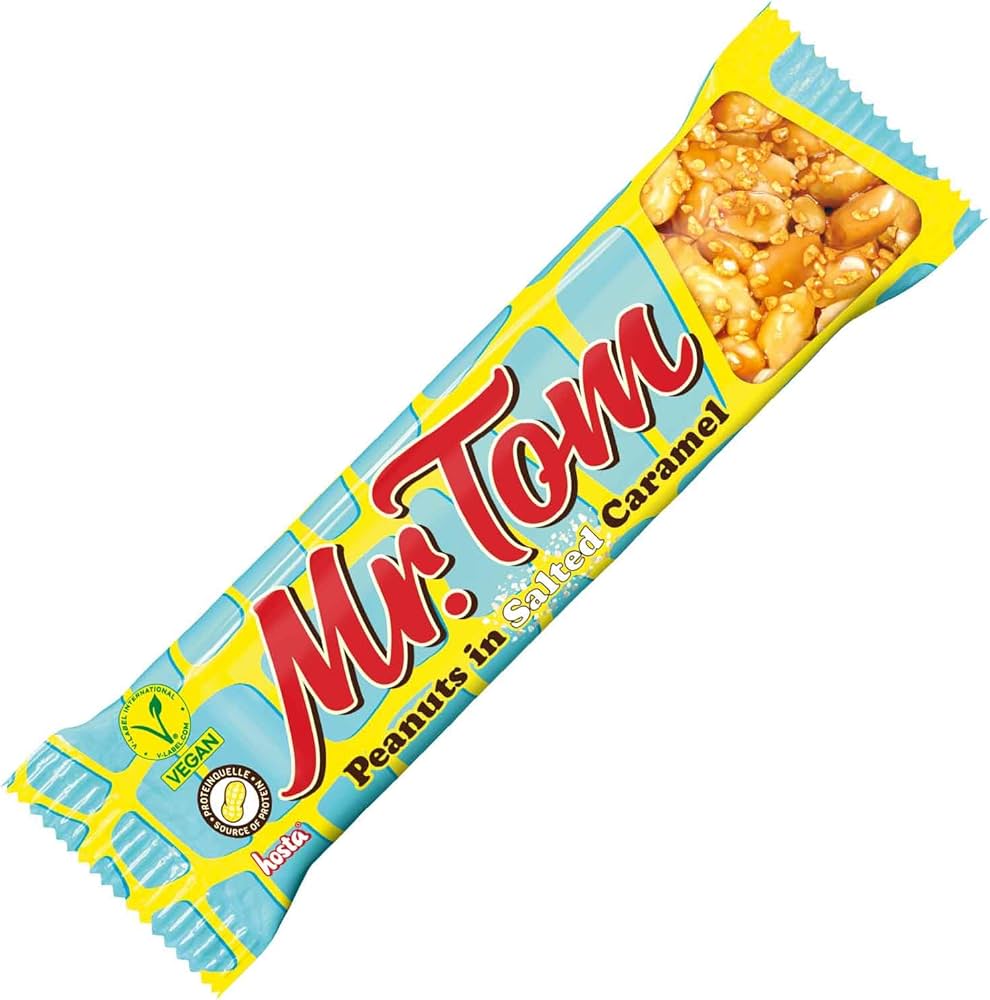 SWEETS - MR TOM SALTED CARAMEL 40GR - Mgarr Farms