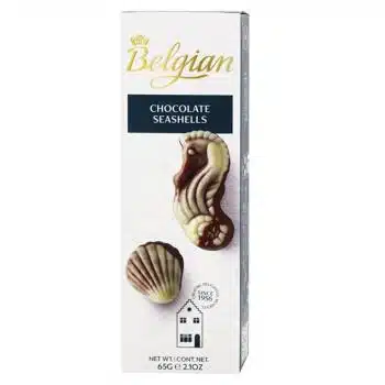 CHOCOLATE - BELGIAN CHOCOLATE SEA SHELLS 65GR - Mgarr Farms